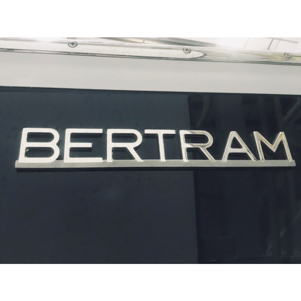 Stainless Steel BERTRAM Emblem – Bertram Gear
