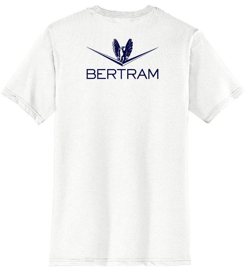 Classic Logo White Tee – Bertram Gear