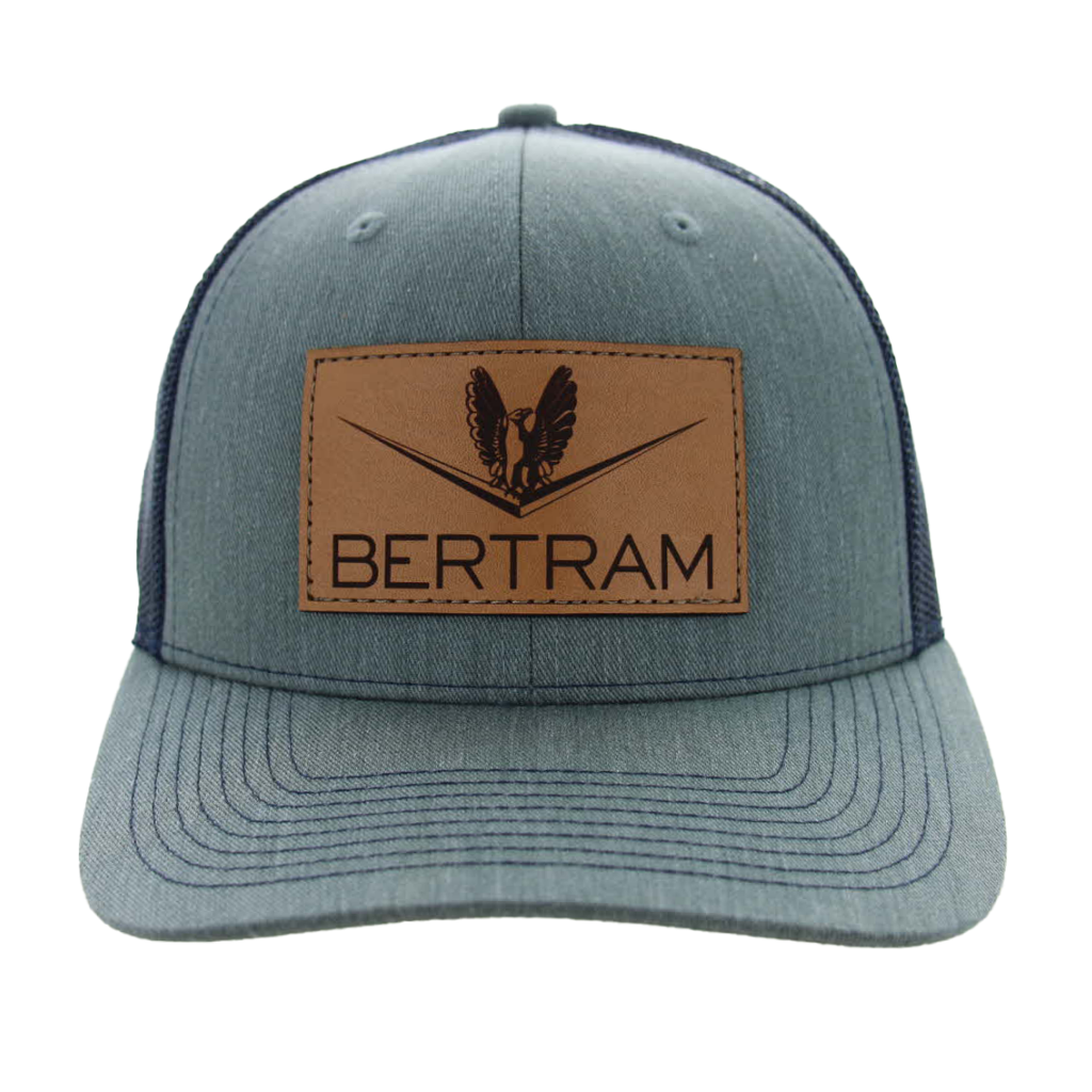 Bertram Leather Logo Hat – Bertram Gear